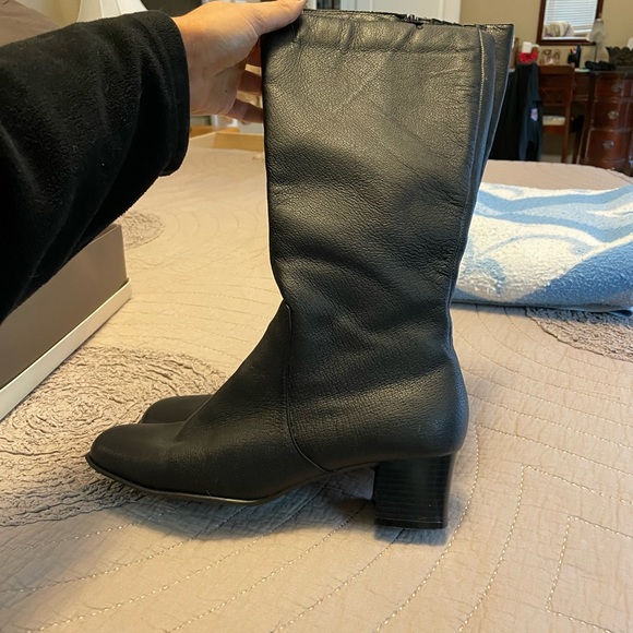 White Stag | Shoes | White Stag Black Boots Sz 1 | Poshmark